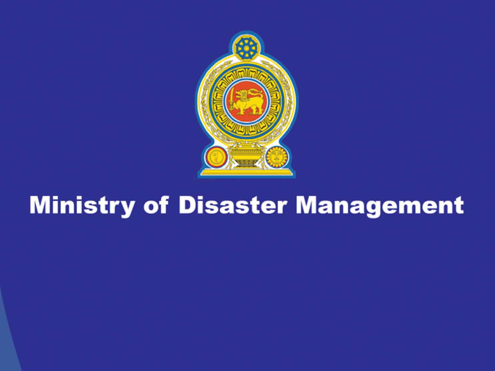Disaster Management Preparedness Program to be Implemented During Sri ...