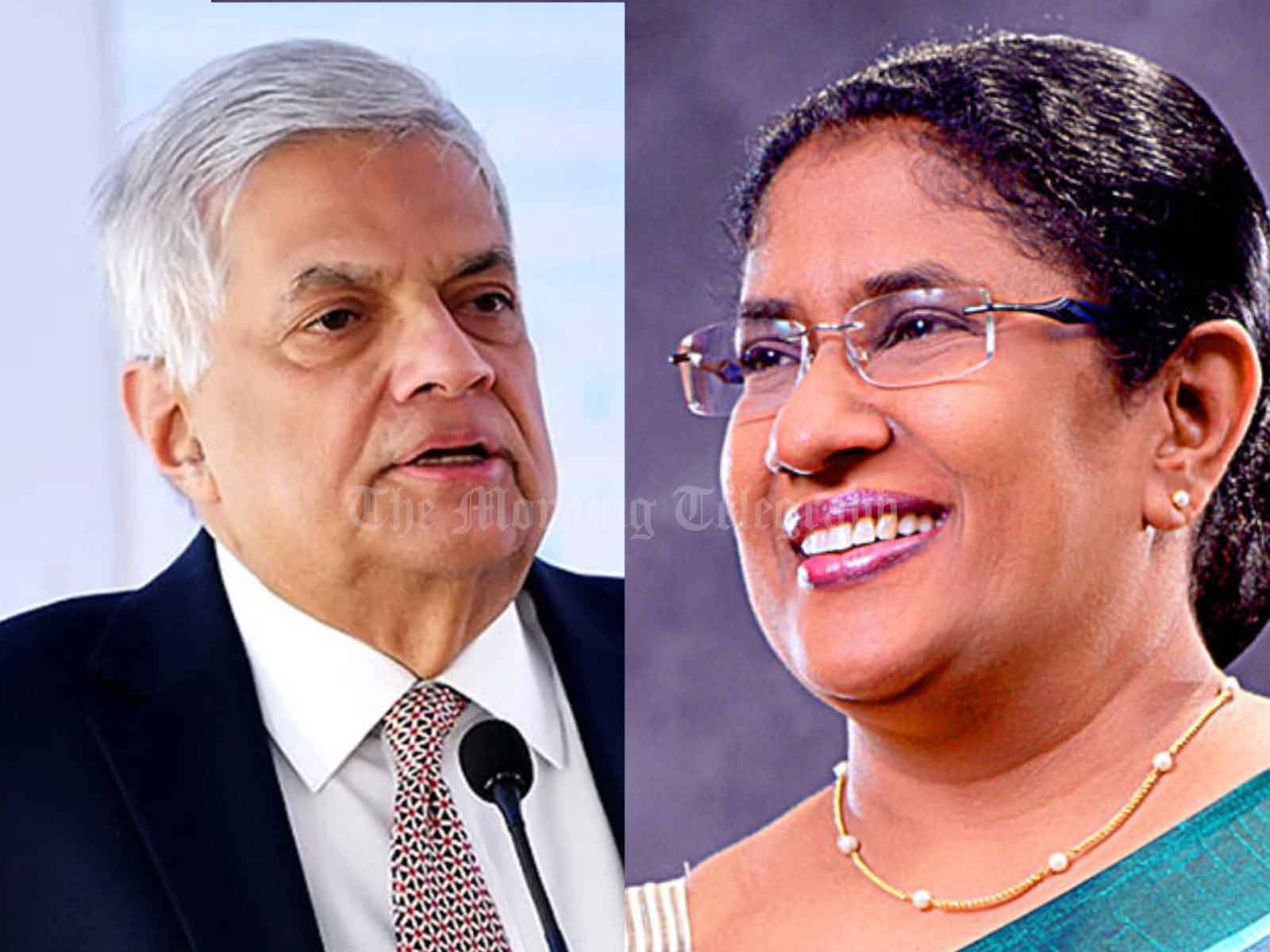 Talatha Athukorala Joins Ranil Wickramasinghe's Presidential Campaign ...